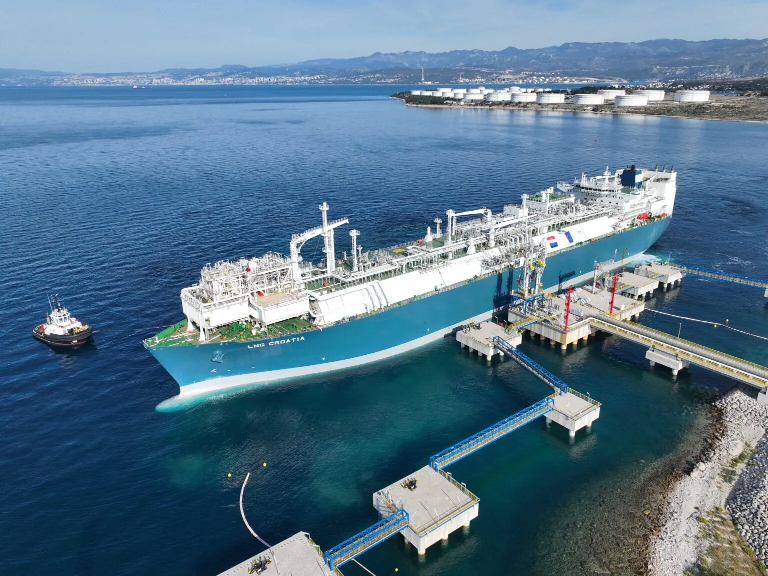 New gasification module at Krk LNG terminal begins operation